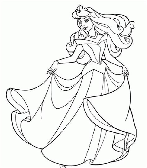 Desenhos De Aurora Para Imprimir E Colorir Pintar