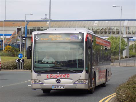 Go North East 5312 NK08 MYA Go North East 5312 Crusade Flickr