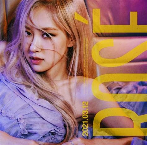 Blackpink Solo Rose Teaser Poster Black Pink Photo Fanpop