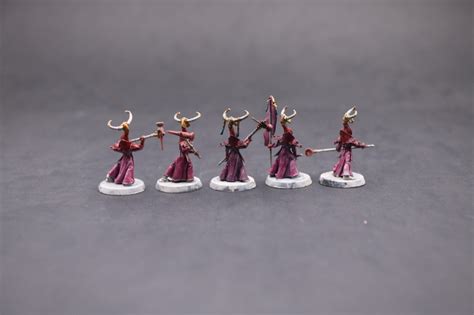 Warhammer AoS Lumineth Realm Lords Alarith Stoneguard Painted Lot2 EBay