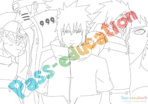 Coloriage gratuit boruto téléchargez et imprimez des dessins animés