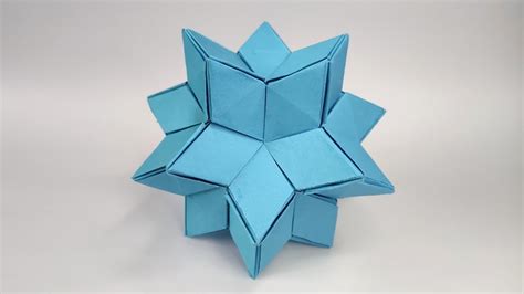 Origami CELESTIAL Kusudama By Joseph Hwang YouTube