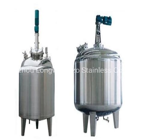 Sanitary Grade Stainless Steel Vacuum Aseptic Dissolving Jacketed