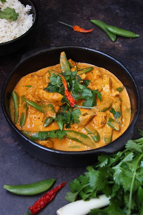 Poulet Au Curry Rouge Tha Devorezmoi