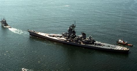 Uss Missouri Side View