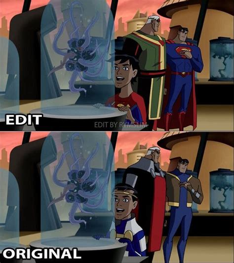 Fan Art Edit Of Justice League Unlimited For The Man Who Has