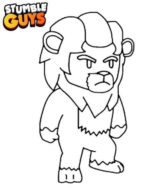 Stumble Guys Para Colorear 30 Dibujos Para Imprimir