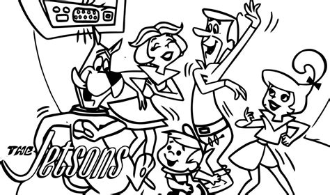 The Jetsons Wallpaper The Jetsons Coloring Page Wecoloringpage
