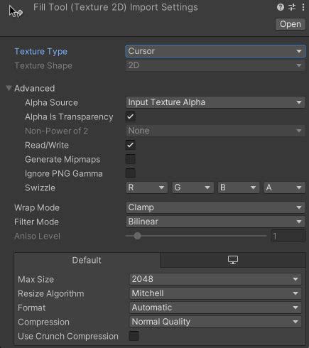 Unity Manual Cursor