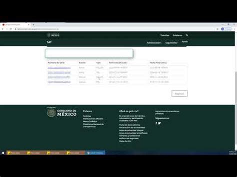 Factutol Cómo saber si mi E firma FIEL o CSD ha caducado YouTube