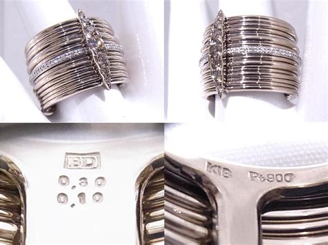 日本代購代標第一品牌樂淘letaoKASHIKEY カシケイ Naked Setting リング ダイヤ K18BG Pt900