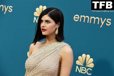 Alexandra Daddario Stuns At The Th Annual Primetime Emmy Awards