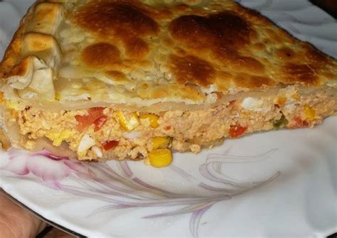 Tarta de pollo fácil Receta de Euge González Mussi Cookpad
