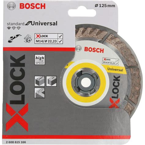 Bosch Professional X Lock Diamant Trennscheibe Standard For Universal