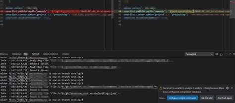how to set a relative path in vscode vs code sonar community