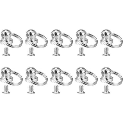 0 47 Pouce Rond Tête Bouton Goujon Rivets Vis Dos Zinc Alliage Vis