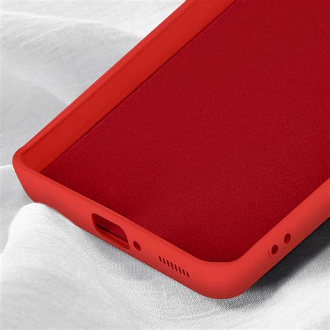 Capa Xiaomi Poco F4 GT Soft Silky Vermelho Copertini