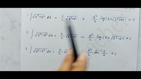 class 12 maths exercise 7 7 introduction integrals of some particular functions ncert