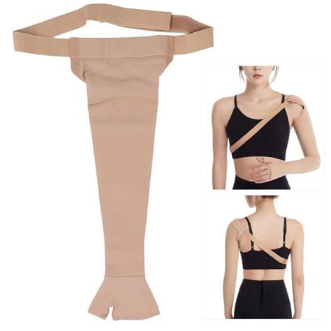 KAIHUA Manchon de bras de compression pour lymphoedème Manchon de bras
