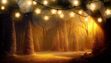 Glowing Christmas Tree Live Wallpaper