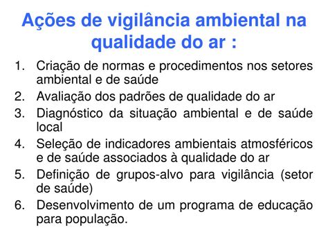 PPT VIGILÂNCIA EM SAÚDE AMBIENTAL Fatores Não Biológicos PowerPoint