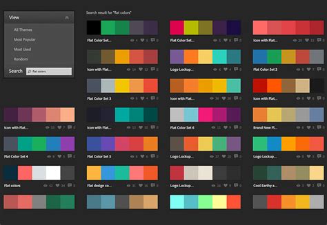 Flat Icon Colors 5436 Free Icons Library