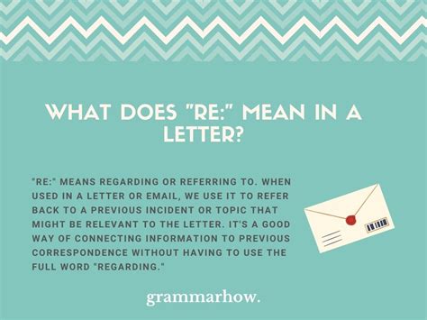 What Does Re Mean In A Letter Explained With Examples Trendradars
