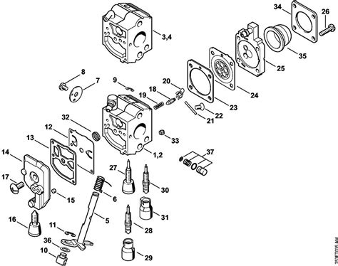 Understanding The Stihl Fs Carburetor Diagram A Step By Step Guide