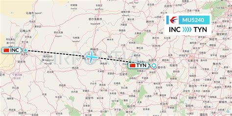 MU5240 Flight Status China Eastern Airlines Yinchuan To Taiyuan CES5240