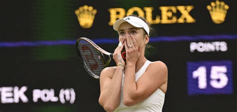 ATP WTA Wimbledon Gaël Monfils sur sa femme Elina Svitolina J