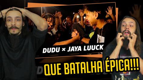 MÚSICOS reagem a A MAIS ESPERADA DO ANO Dudu X JayA Luuck BATALHA