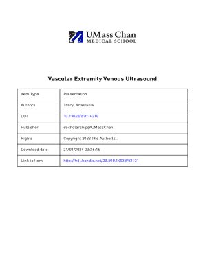 Fillable Online Vascular Extremity Venous Ultrasound Fax Email Print