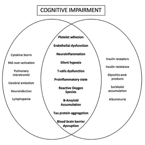 Cognitive Impairment Mechanisms In Covid And Diabetes Mellitus