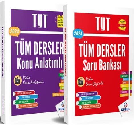 Kurul Yayıncılık 2024 TYT Başarı Seti Konu Anlatımlı Soru Bankası 2
