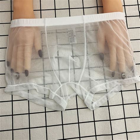 Pugilistas Transparentes Para Os Homens Ver Atrav S De Cuecas