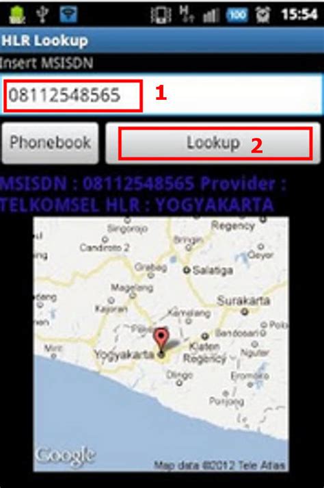 Lokasi Nomor Hp Saat Ini Homecare24