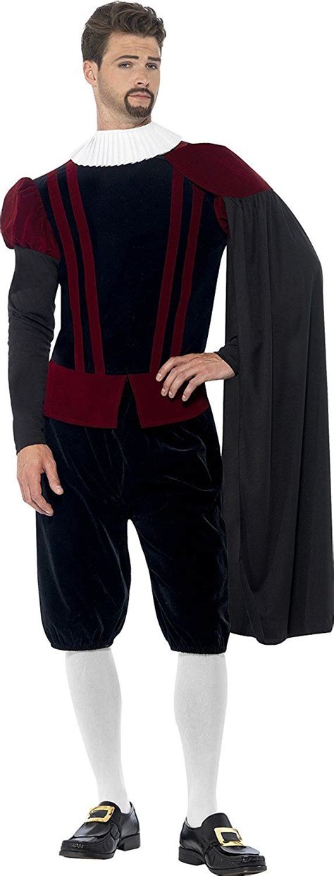 Smiffy S Men S Tudor Lord Deluxe Male Fancy Dress Costumes Fancy