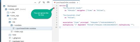 SAP HANA XS Advanced Creating A Node Js Module SAP Tutorials