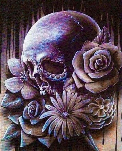 Pin By Zombee Ghoul On Skulls Grim Reapers Etc Skull Artwork Tree Tattoo Designs Skull
