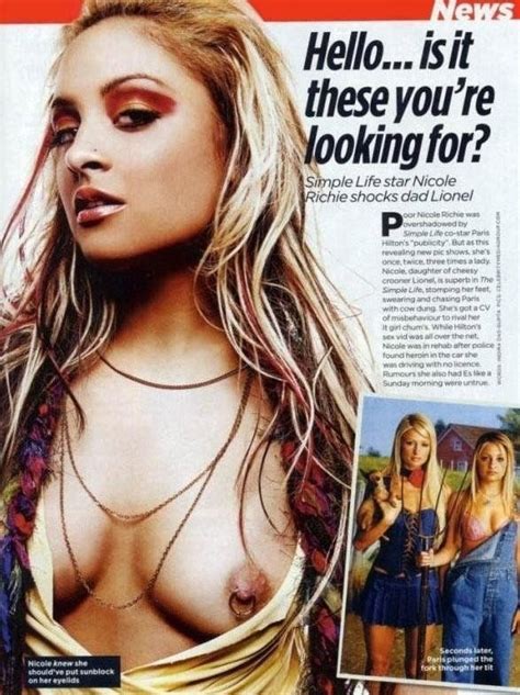 Foto nahé Nicole Richie Nahefoto cz Nahé celebrity v pornu a