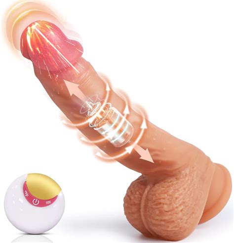 Dildo Vibrator mit stoßfunktion Sex spielzeug für Frau Paare Dildo
