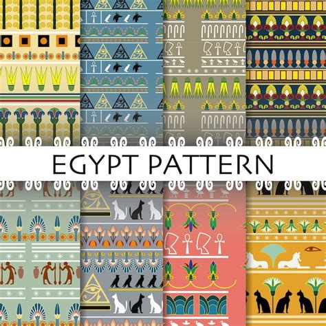 Composici N De La Sociedad Del Antiguo Egipto Vector Premium