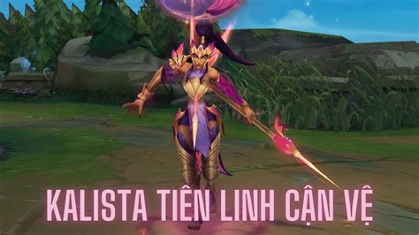 Trang Phục Kalista Tiên Linh Cận Vệ Faerie Court Kalista Liên