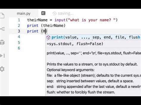 Basic Python User Input And String Format YouTube