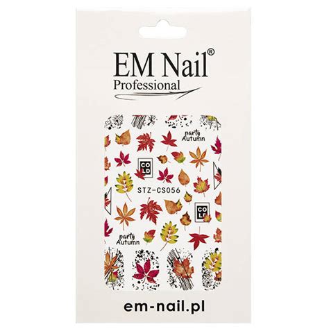 EM Nail Professional Naklejki Nail Art EM NAIL Profesjonalne