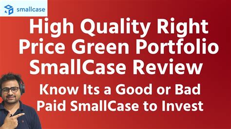 High Quality Right Price SmallCase Review Green Portfolio HQRP Small