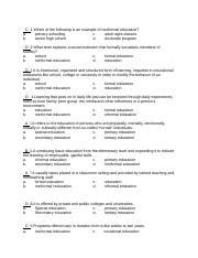 Activity Ucsp Finals Docx C Which Of The Following Is An Example