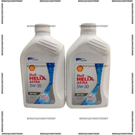 Jual OLI MOBIL BENSIN SHELL HELIX ASTRA 5W 30 API SN PLUS FULL