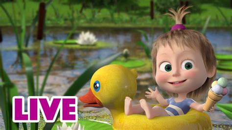 LIVE STREAM 마샤와 곰 여름을 즐겨요 Masha and the Bear YouTube