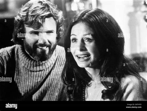 Kris Kristofferson Sarah Miles On Set Of The Film The Sailor Who